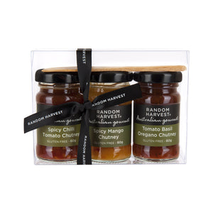 Random Harvest - Mini Me Chutney Gift Pack – The White Room Gallery