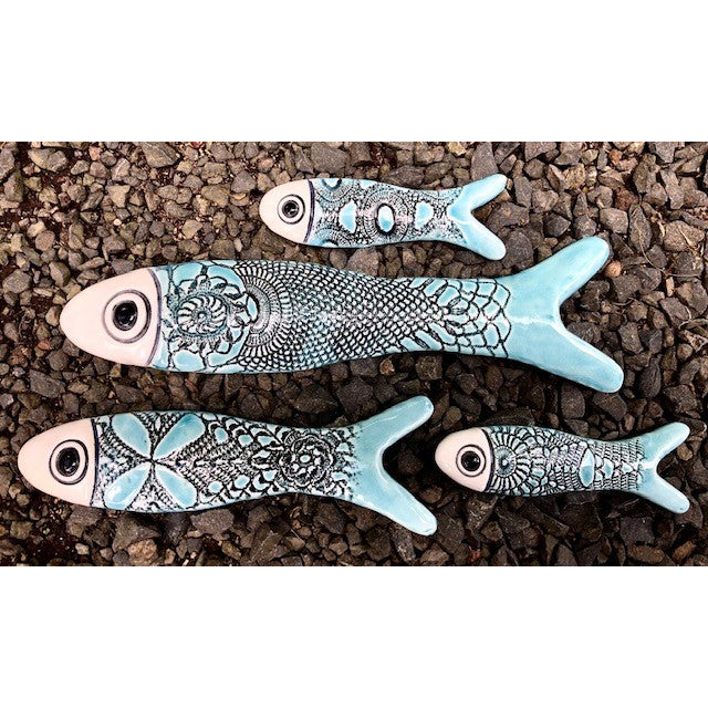 Robyn Kunin - Ceramic Fish – The White Room Gallery
