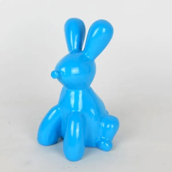 Balloon Dune Rabbit, Aqua – The White Room Gallery