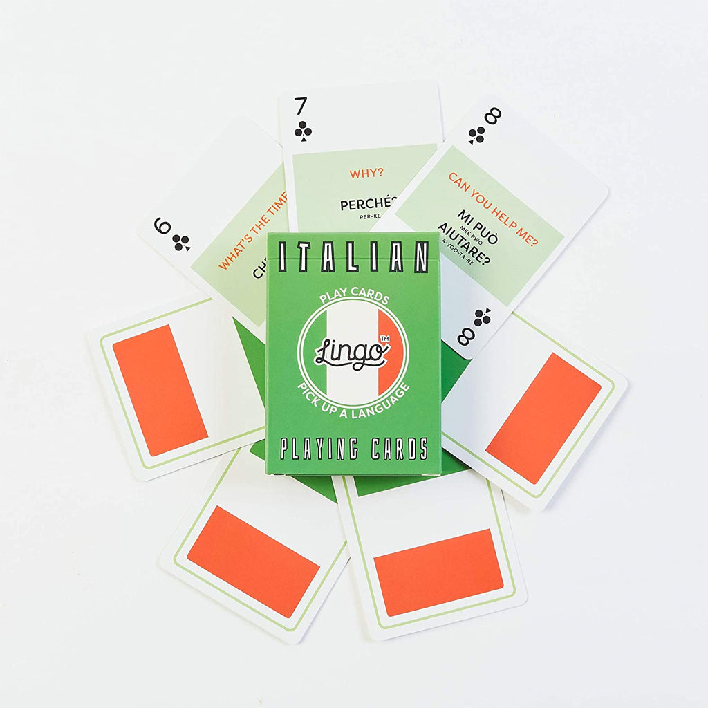 Italian Lingo Playing Cards – The White Room Gallery