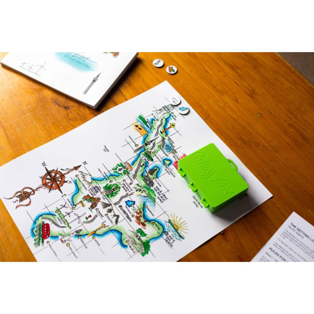 Getting Lost Board Game with Standard Edition – The White Room Gallery