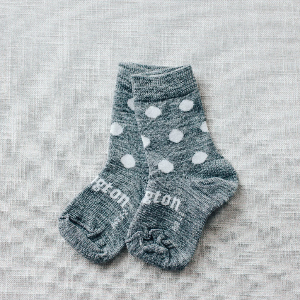 Lamington - Flurry Children's Merino Crew Socks – The White Room Gallery