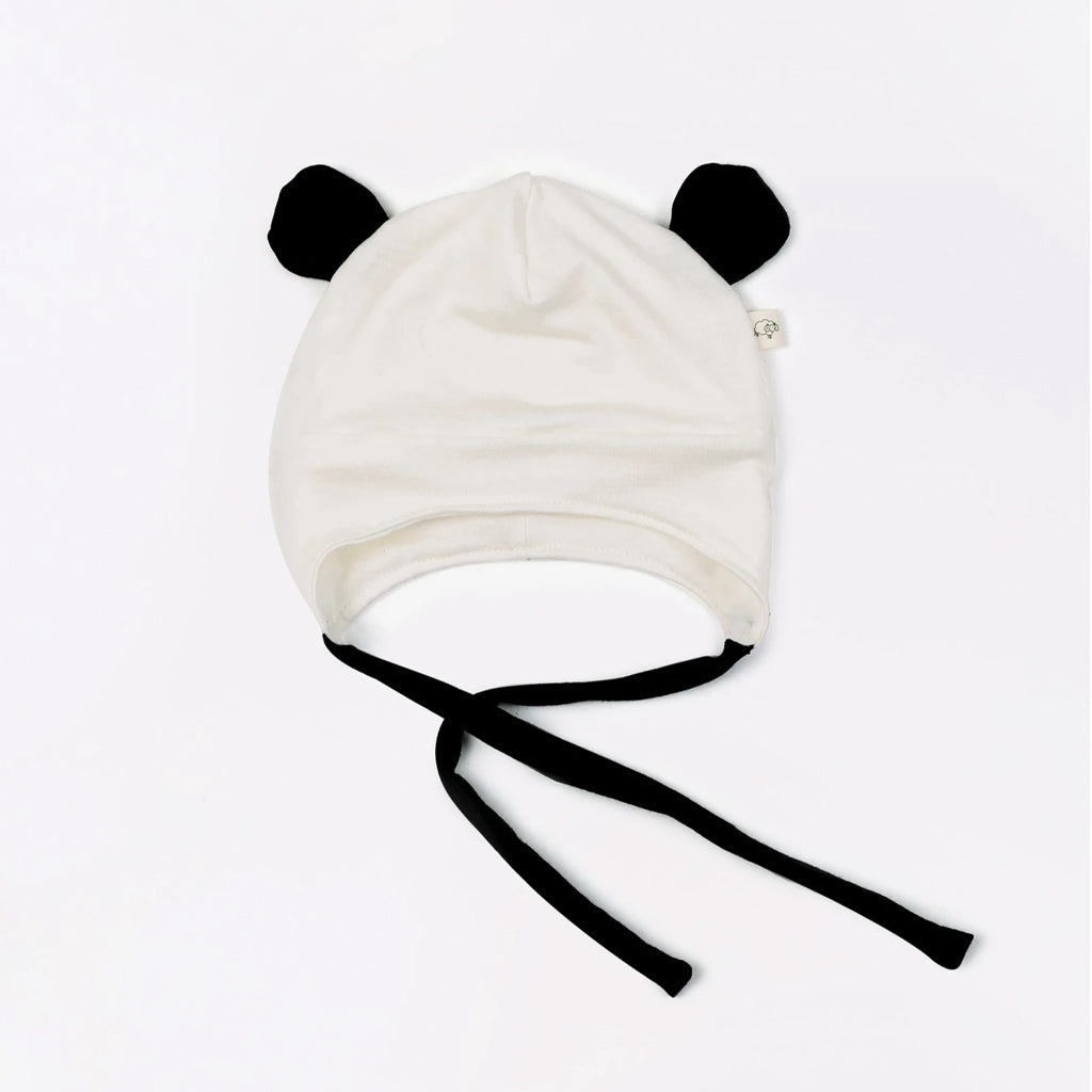 Merino Panda Bonnet – The White Room Gallery