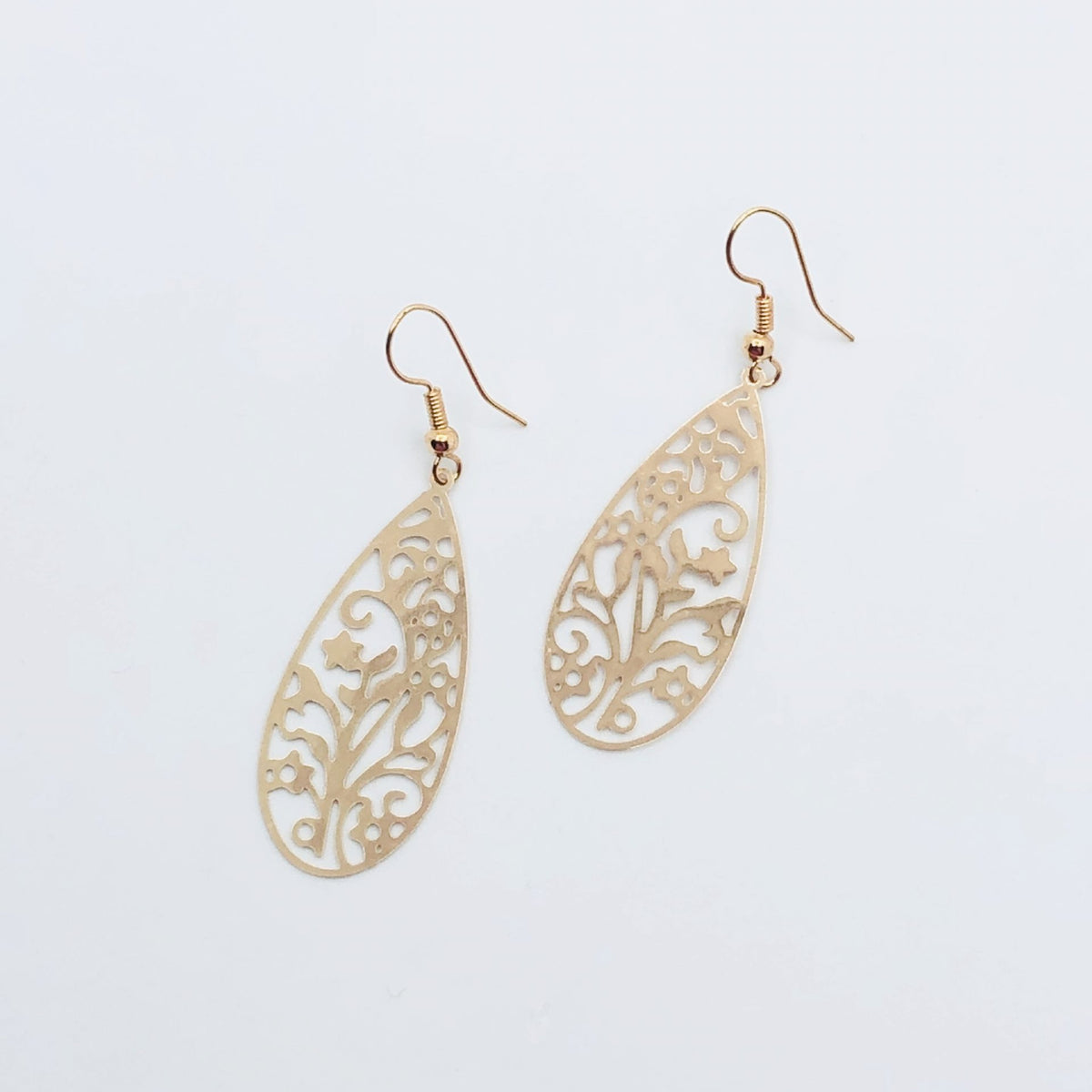 SOME - Filigree Drop Lattice Earrings – The White Room Gallery